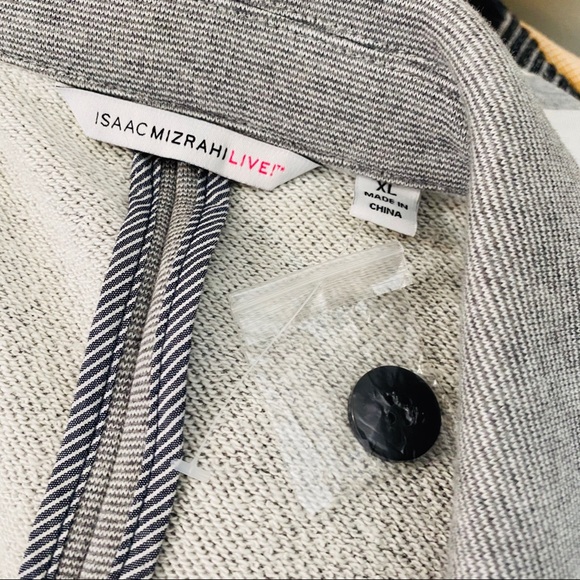 Isaac Mizrahi | Jackets & Coats | Isaac Mizrahi Live Stretch Knit ...